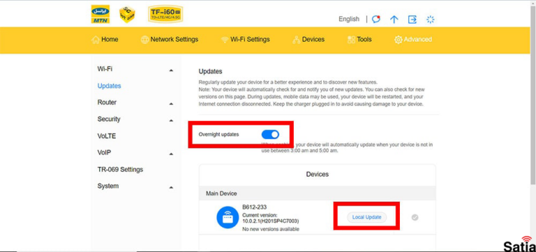 آموزش کانفیگ و راه اندازی مودم ایرانسل TF i60 – اینترنت ساتیا